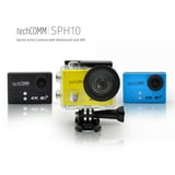 TechComm SPH10 Waterproof 4K 16MP Action Camera Sony IMX214 Sensor ...