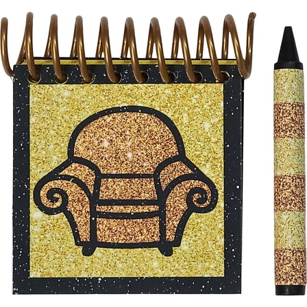 Handcrafted STEVE Handy Dandy Notebook and Crayon - Walmart.com