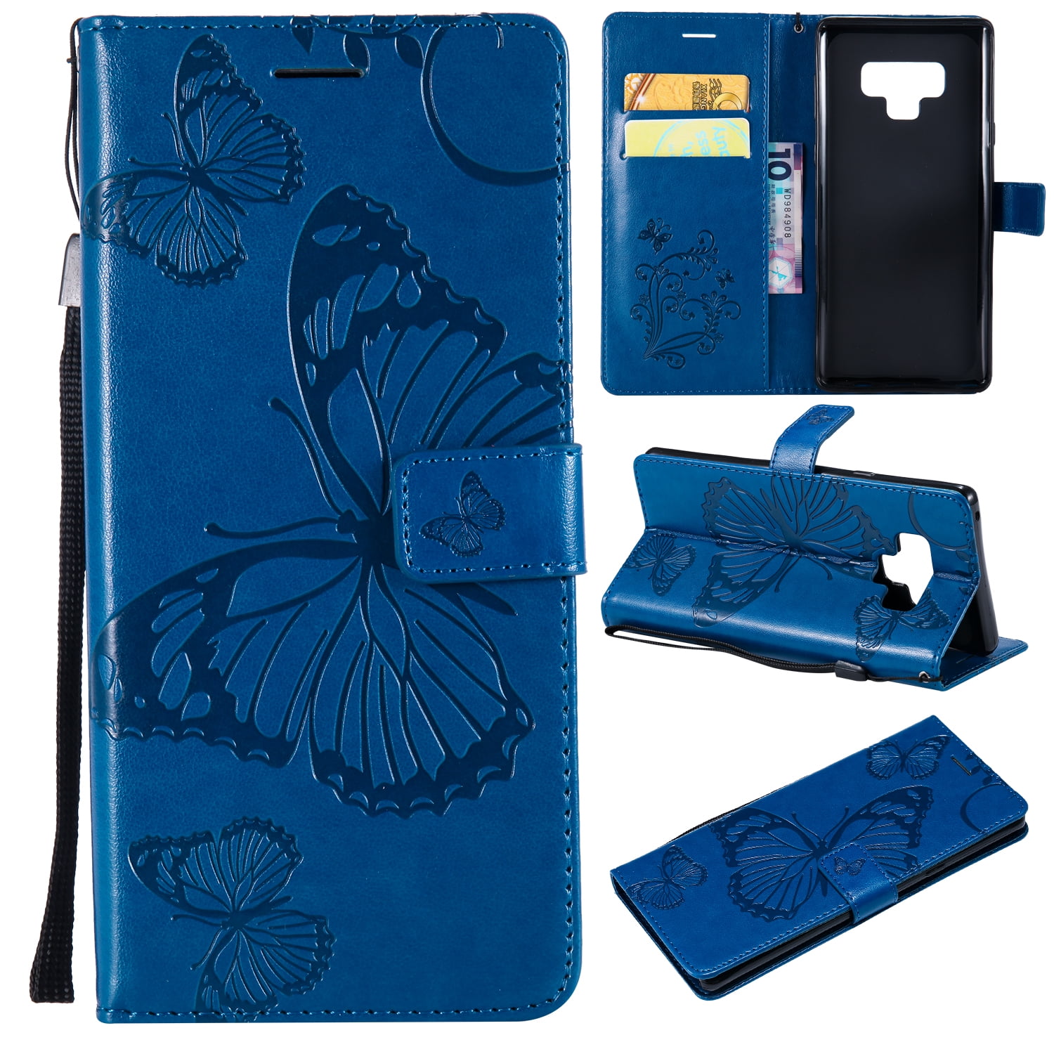 Note 9 Case, Samsung Galaxy Note 9 Case - Allytech Premium Wallet PU ...