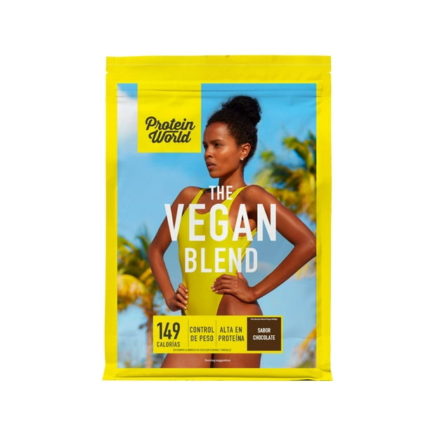 PROTEIN WORLD SLENDER BLEND VEGANO CHOCOLATE 1200 G Protein World VEGAN-CHOC-1200 | Walmart en línea