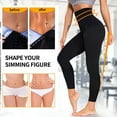 Qric Thermo Sweat Sauna Pants For Women High Waist Trainer Slimming