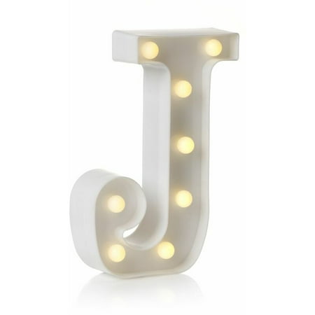 Auraglow LED Alphabet Light Up Letter - J | Walmart Canada