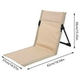 erfcxs Portable Lightweight Compact Folding Chair For Outdoor Camping ...