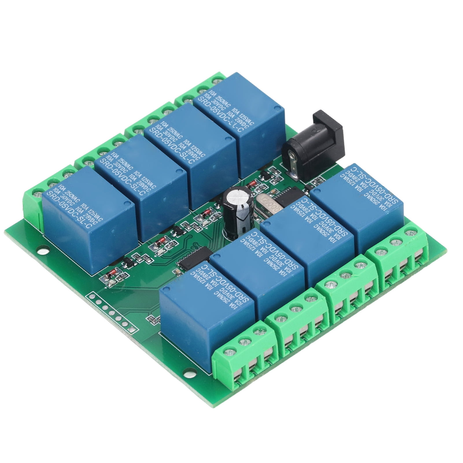 8 Channel Relay Module Overcurrent Protection ABS Intelligent Control ...