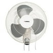 Hurricane Supreme 12 Inch Indoor Oscillating Wall Mount Fan, White ...