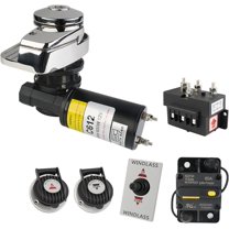 EXCALIBUR Vertical Windlass Anchor System - 900W 12V DC Motor, 1452 lbs ...