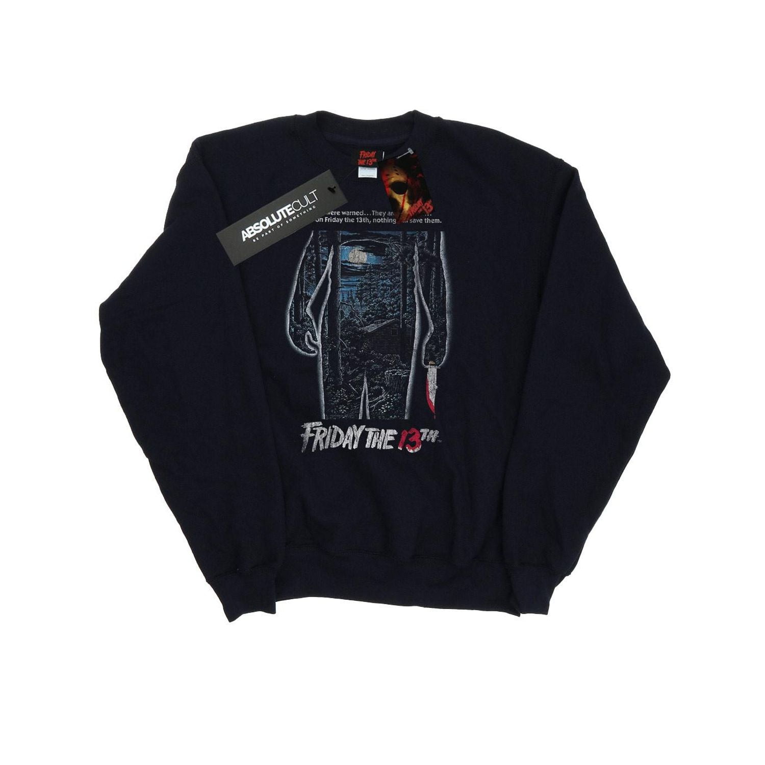 Click here for Friday 13th Womens Distressed Poster Sweatshirt M prices