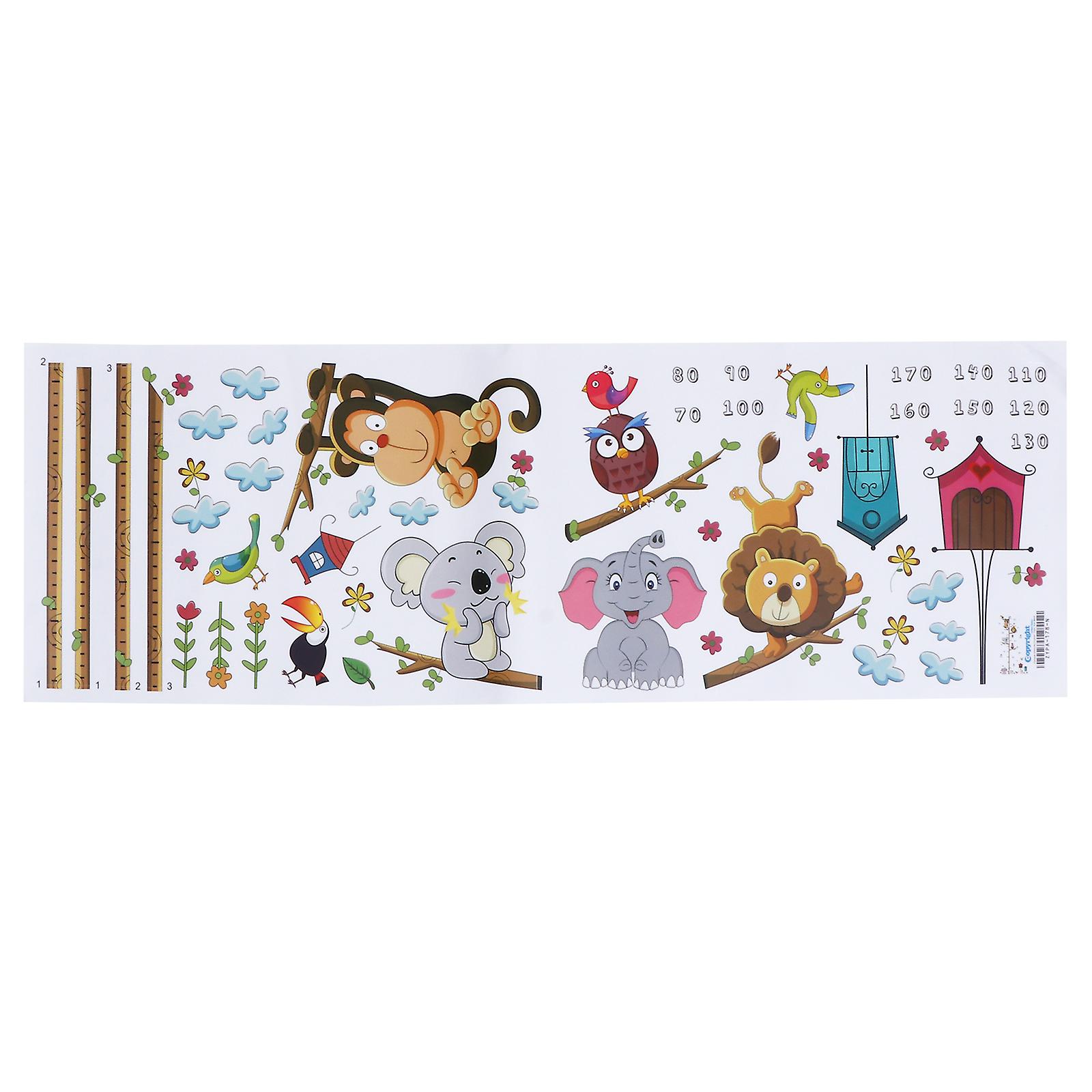 Kids Wall Decals Children Height Ruler Height Measurement Sticker ...