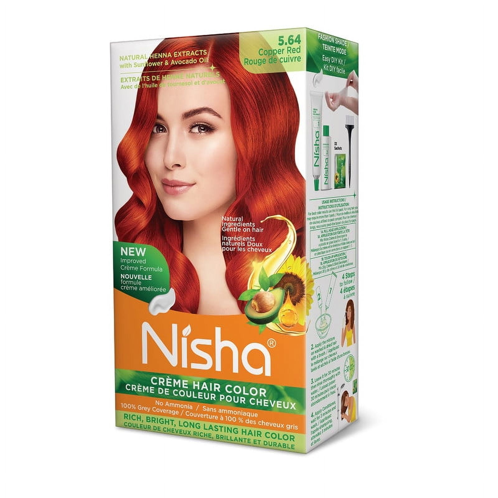 Click here for Nisha Crème Hair Color  Permanent Hair Color Coppe... prices
