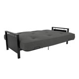 DHP Henley Metal Arm Futon Frame, Black Metal - Walmart.com