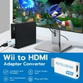 Wii to HDMI Converter Adapter, 1080p 720p Connector Output Video & 3 ...