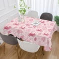 54x72in Square Printed Tablecloth Easy-Care Decorative Table Cloth for ...