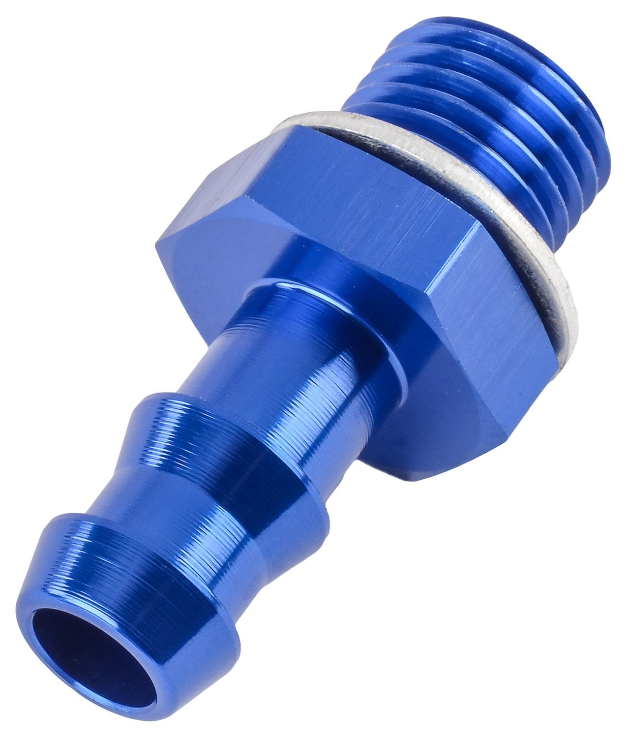 JEGS 100477 Hose Barb Adapter 14mm X 1 5 Male Straight To 3 8 Hose