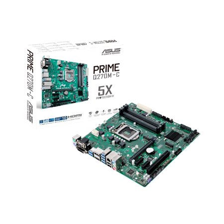 ASUS PRIME Q270M-C/CSM/C/SI - Motherboard - micro ATX - LGA1151 Socket ...