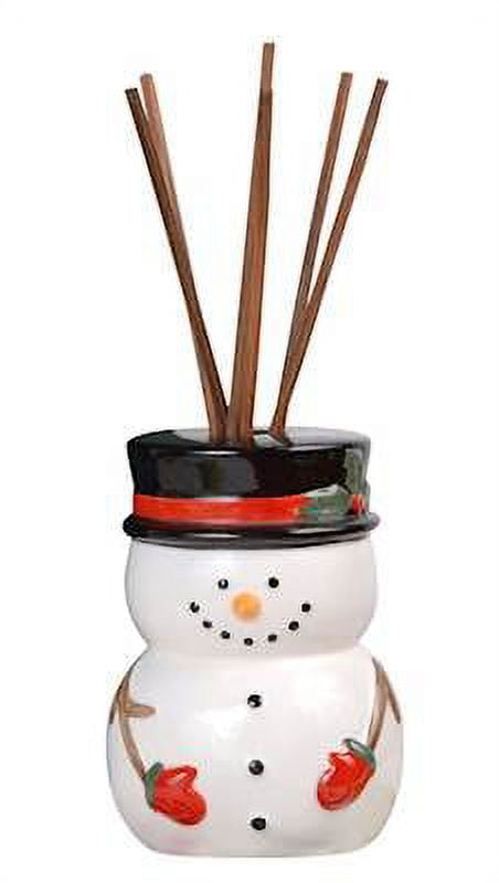 Snowman Reed Diffuser White Mistletoe Fragrance by Pomeroy - Walmart.com