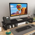 Dual Monitor Stand Riser, 39Inch Large Monitor Stands for 2 Monitors ...