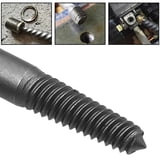 5x Broken Bolt Extractor Kit Hex Shank Spiral Flute Bolt Extractor Set ...
