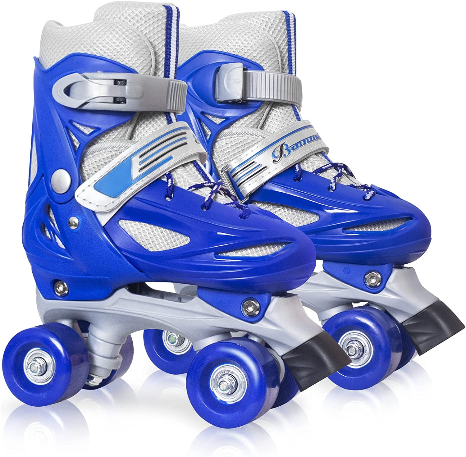 Nattork Kids Roller Skates for Girls Boys 4 Sizes Adjustable for Sports ...