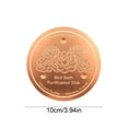 3.93 Inch Solid Copper Disk for Bird Bath Cleaner Pure Copper Round ...