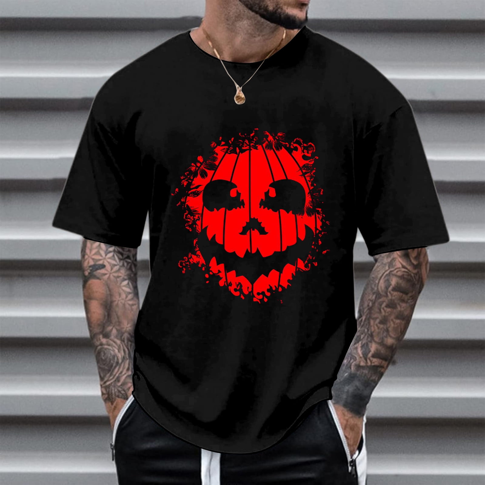 Click here for Hhsclothinggg Mens Graphic T-Shirts With Halloween... prices