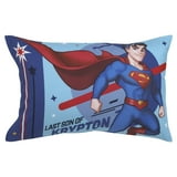 Warner Bros. Superman Superhero Kids Comforter Set with Sheets, 4-Piece ...