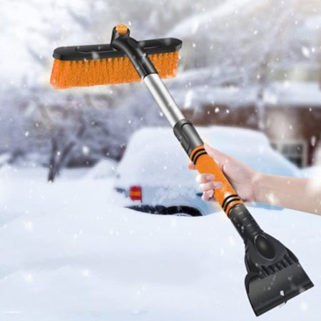 Winter Telescopic Snow Shovel Wind Shield Scraper Car Snow Removal ...