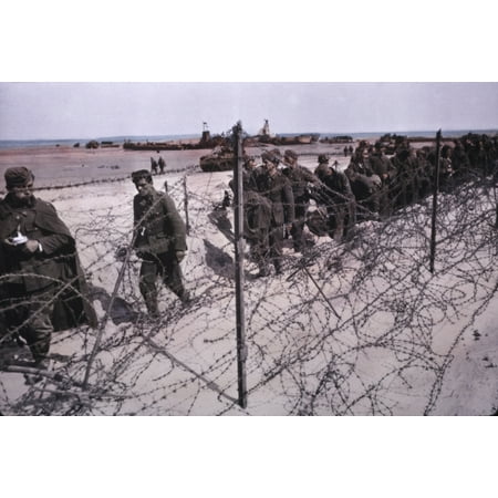 German Prisoners Taken During The First Days Of Fighting In Normandy ...