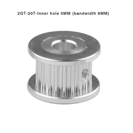 Aluminum Passive Synchronous Wheel Toothed Pulley 3D Printer Accessory ...