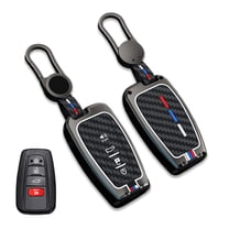 Zinc Alloy Metal Smart Key Fob Cover Fit for Toyota Tacoma Sequoia ...
