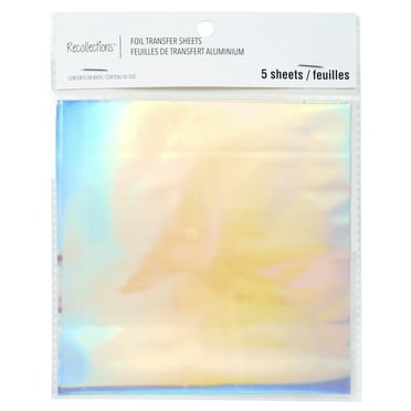 18 Packs: 5 ct. (90 total) 5.5" Gold Foil Transfer Sheets by ...