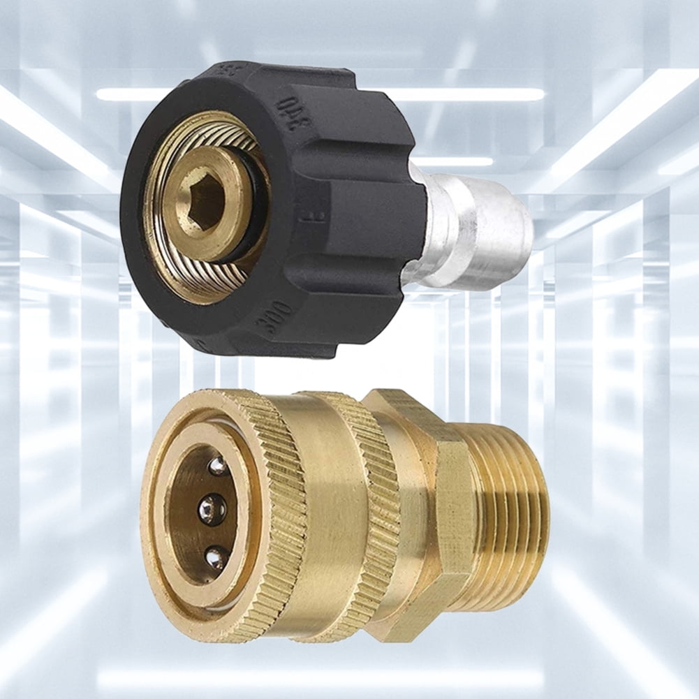 Conector M22 Alta presión Brasa Quick Brass Quick para tubería de agua ...