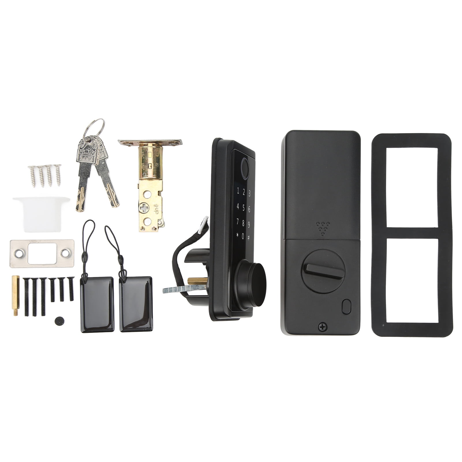 Cerradura inteligente sin llave, código de acceso biométrico, teclado ...