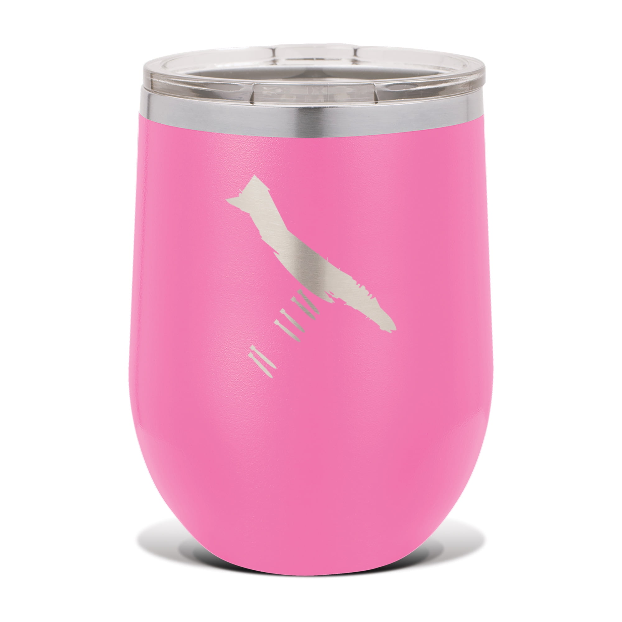 F-4 Phantom Dropping Bombs Wine Tumbler 12 oz - Laser Engraved ...