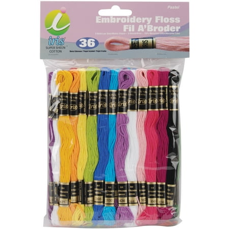 Embroidery Floss Pack 8.7Yd 36/Pkg | Walmart Canada