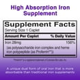 Feosol Gentle Iron Supplement - Complete with Bifera, 30 Caplets ...