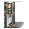 MYPOP Funny Sloth Shower Curtain, Cute Animal Baby Sloth on Tree Branch ...
