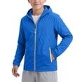 akafmk Boys Lightweights Zip Up Hooded Windbreaker Sun Protection ...