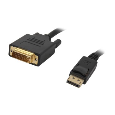 Qvs 6Ft Displayport Ultrahd 4K Black Cable With Blue Connectors & Latches - Walmart.com