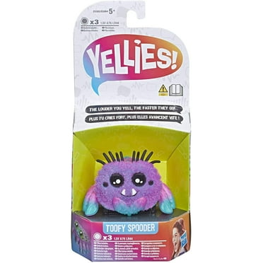Interactive Yellies! Toots Voice-Activated Spider Pet for Ages 5 and up ...