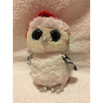 TY Beanie Boos - SPELLS the White Owl (Glitter Eyes) (Regular Size - 6 ...