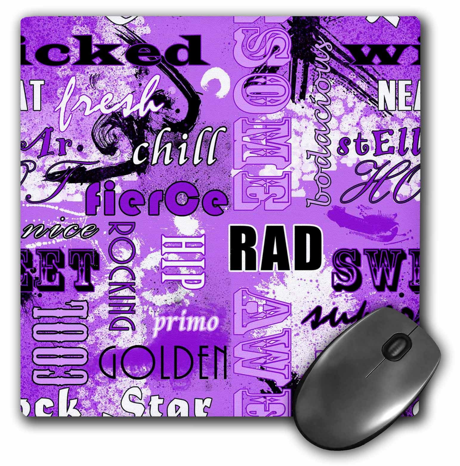 3dRose Purple Too Cool Print Mouse Pad 8 By 8 Inches Walmart 3drose-purple-too-cool-print-mouse-pad-8-by-8-inches-walmart