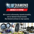 Blue Diamond 10-Piece Diamond-Bond Hybrid Nonstick Ceramic Stainless ...