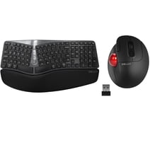 Gyration Wireless Air Mouse GO Plus with Full Sized Wireless Keyboard ...