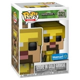 Funko POP! Games: Minecraft - Steve With Gold Axe Walmart Exclusive ...
