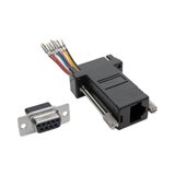 Tripp Lite DB9 to RJ45 Modular Serial Adapter (F/F), RS-232, RS-422, RS ...