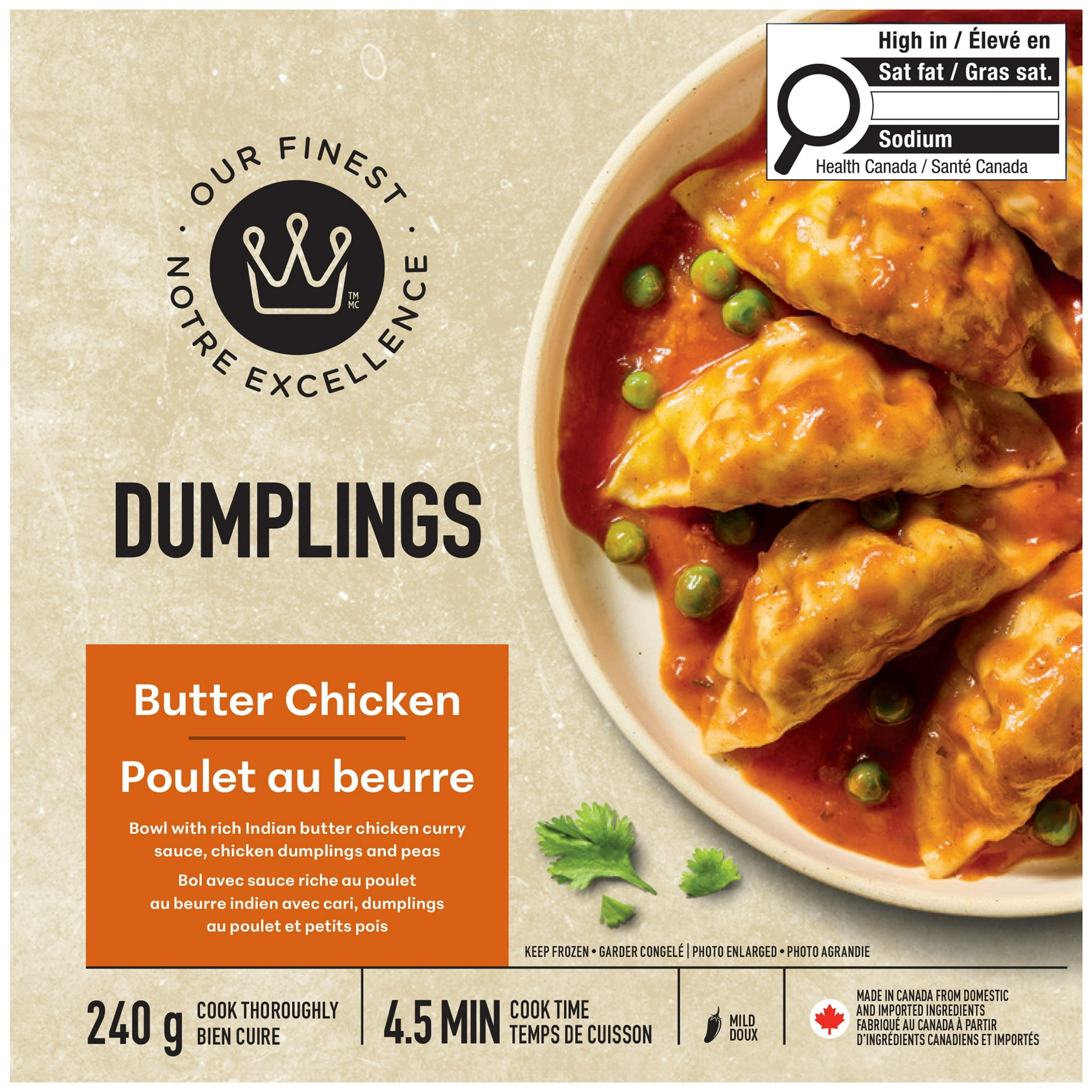Click here for Our Finest Butter Chicken Dumplings 240 prices