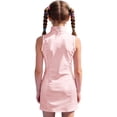 YUEHUA Teen Girls Tennis Dress 1/4 Zip Golf Outfit Built-in Bra ...