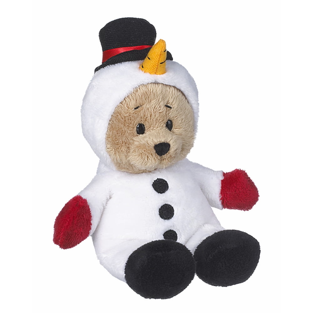 Wee Bears Costumed Teddy Bear: Snowman - By Ganz - Walmart.com ...