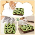 Felt Cat Maze Box Toy - Interactive Puzzle Self-Play Hide Seek Toy for ...