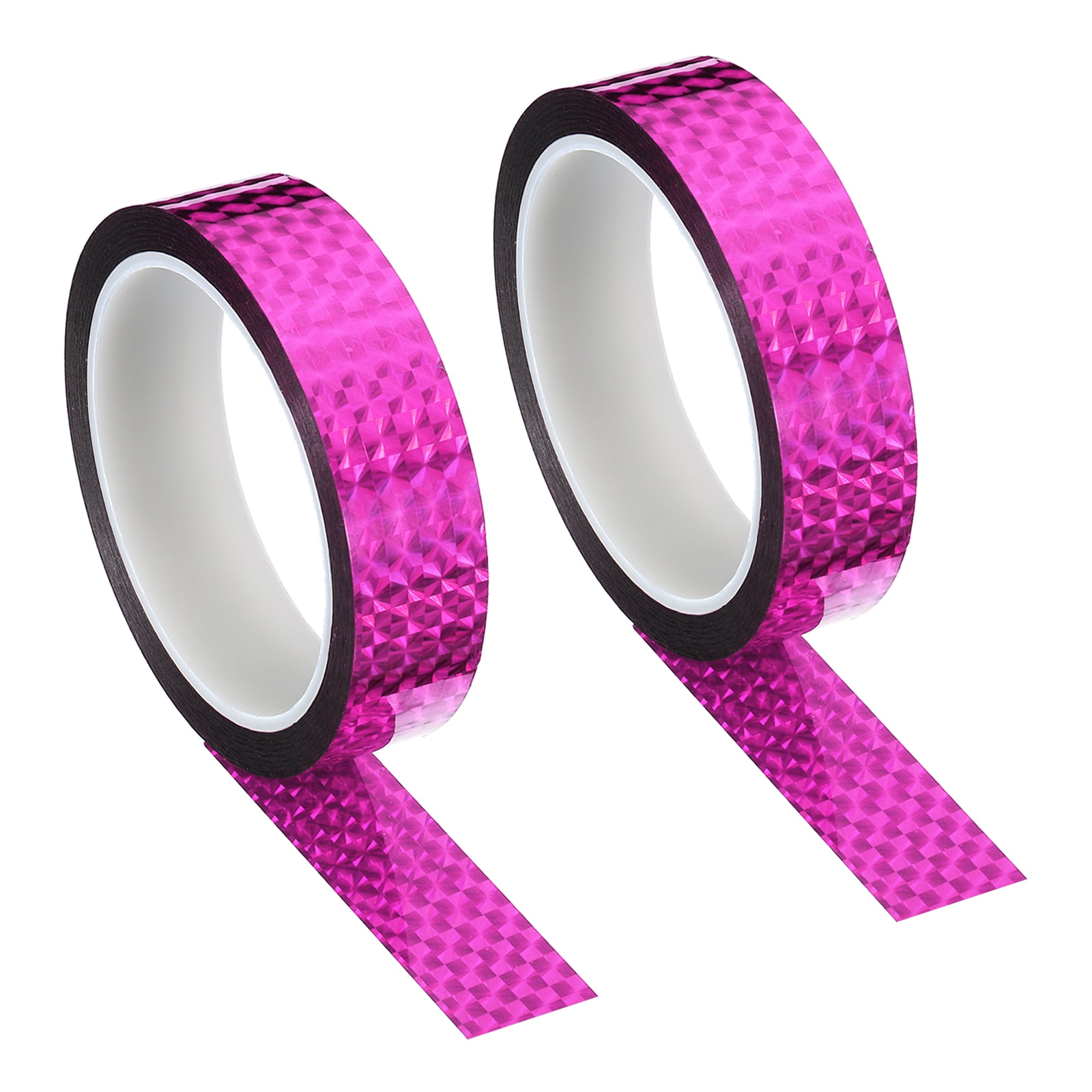 Uxcell 25mmx50m Prism Tape Holographic Reflective Self Adhesive Decor ...